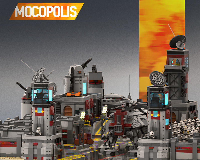 UCS ULTIMATE CLONE BASE MOC - REBRICKABLE DESIGN
