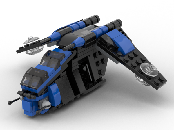 14007: REPUBLIC GUNSHIP (MEDIUM SHADOW 501ST) V5
