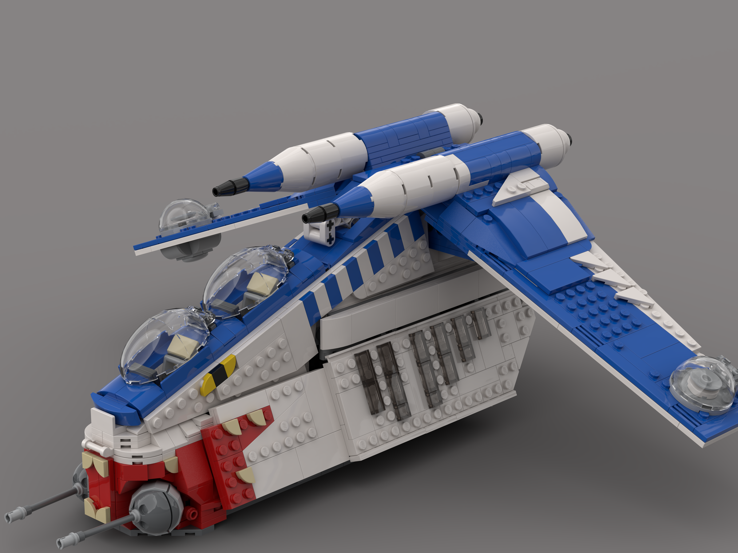 13829: REPUBLIC GUNSHIP (MUUNILINST 10 2023 BLUE)