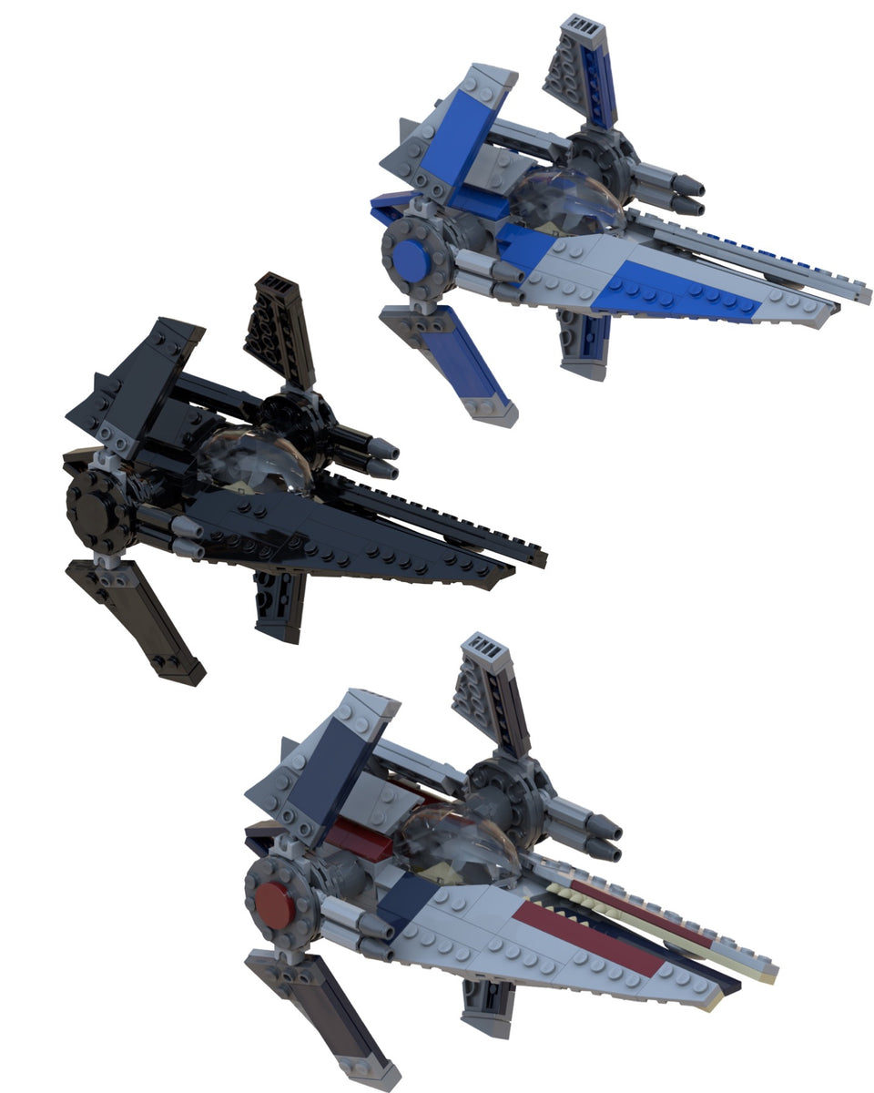 V-WING VARIANTS V3 – REPUBLICBRICKS