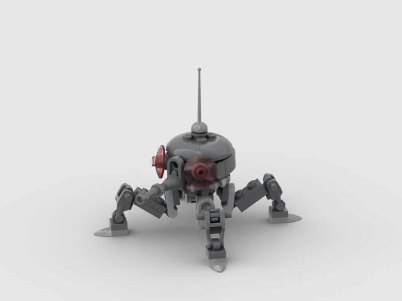 Dwarf Spider Droid (Gray) – REPUBLICBRICKS