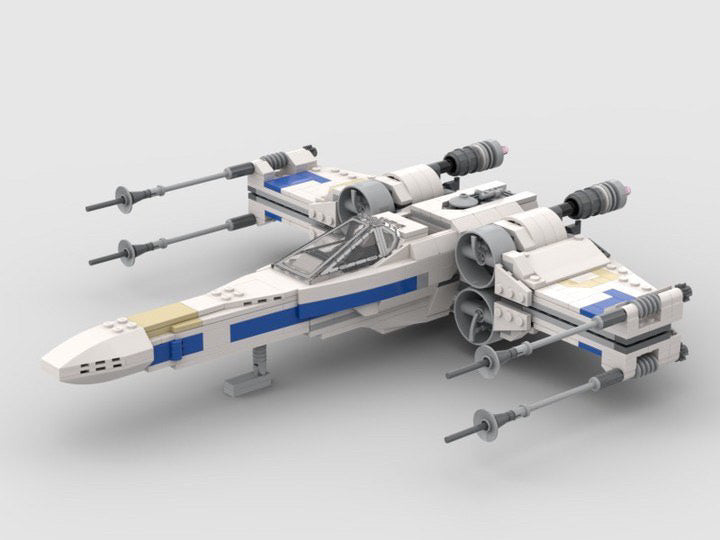 X-WING (BLUE VARIANT) – REPUBLICBRICKS