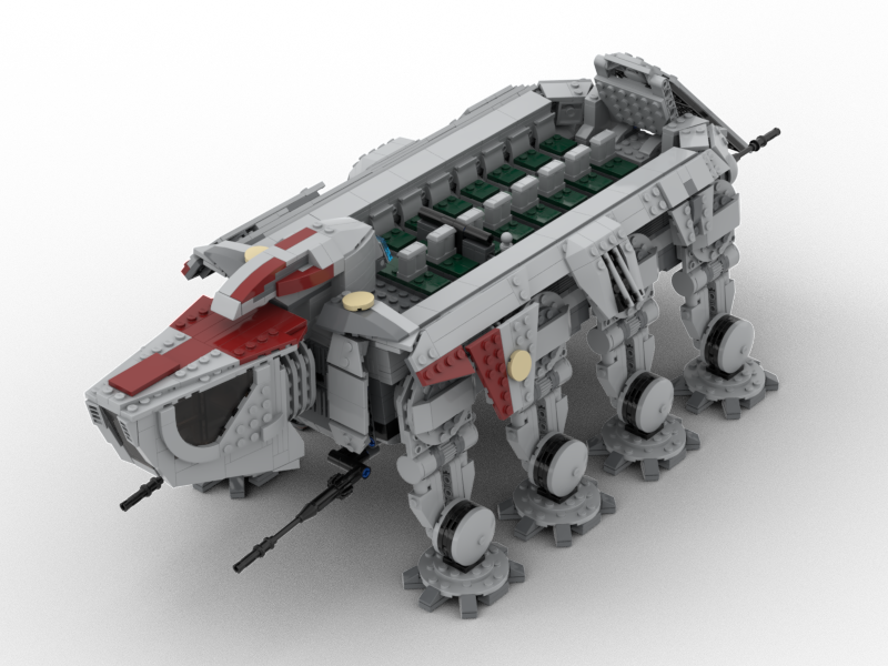 CLASSIC REPUBLIC DROPSHIP & CLASSIC AT-OT V2 COMBO SET – REPUBLICBRICKS