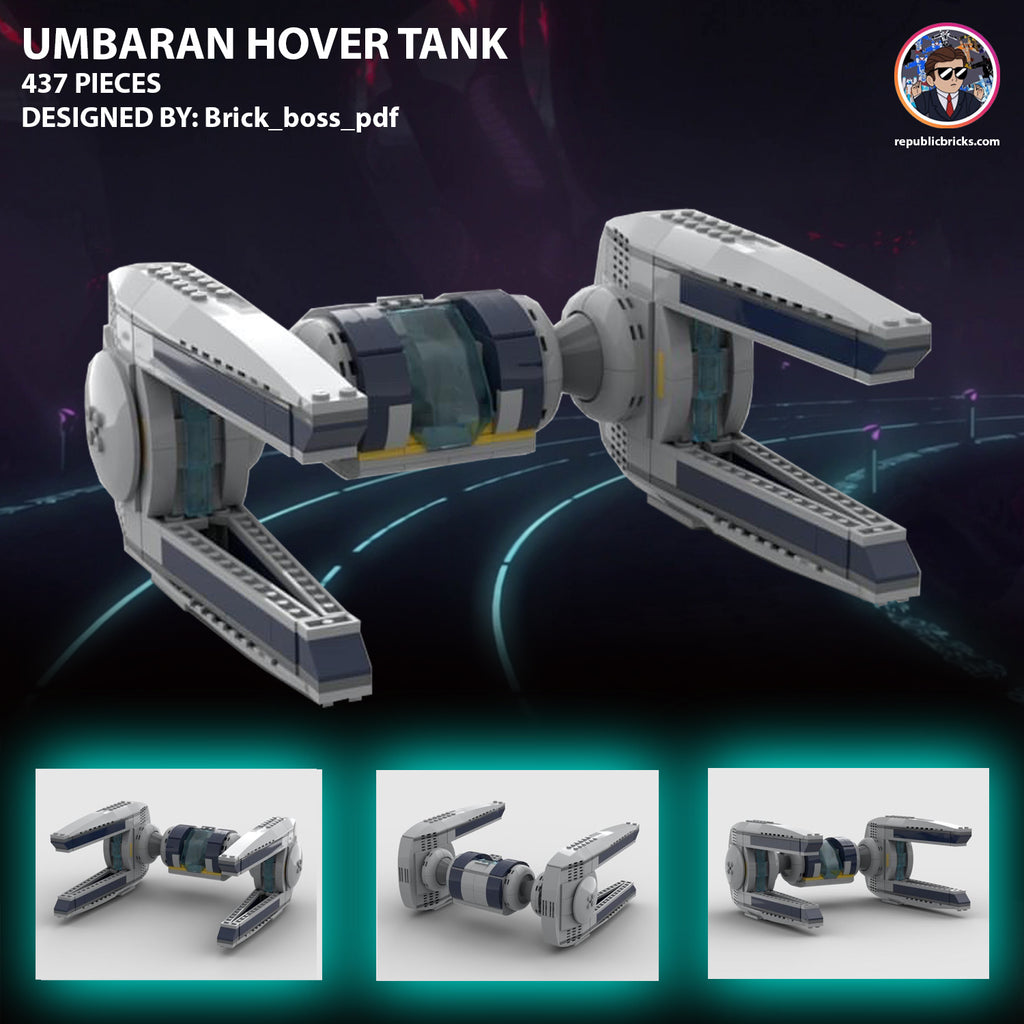 UMBARAN HOVER TANK – REPUBLICBRICKS