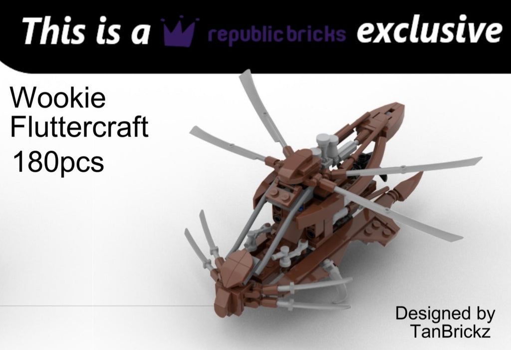 Wookiee Fluttercraft – REPUBLICBRICKS
