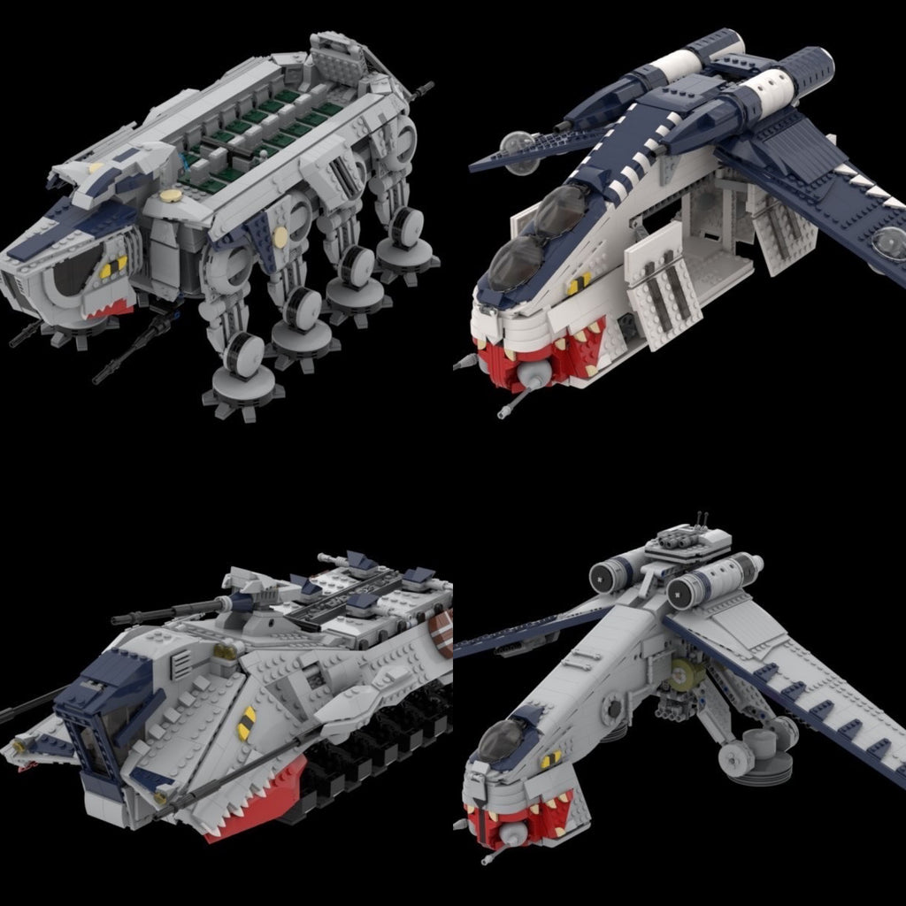 MUUNILINST 10 DROPSHIP & AT-OT V2 COMBO SET – REPUBLICBRICKS
