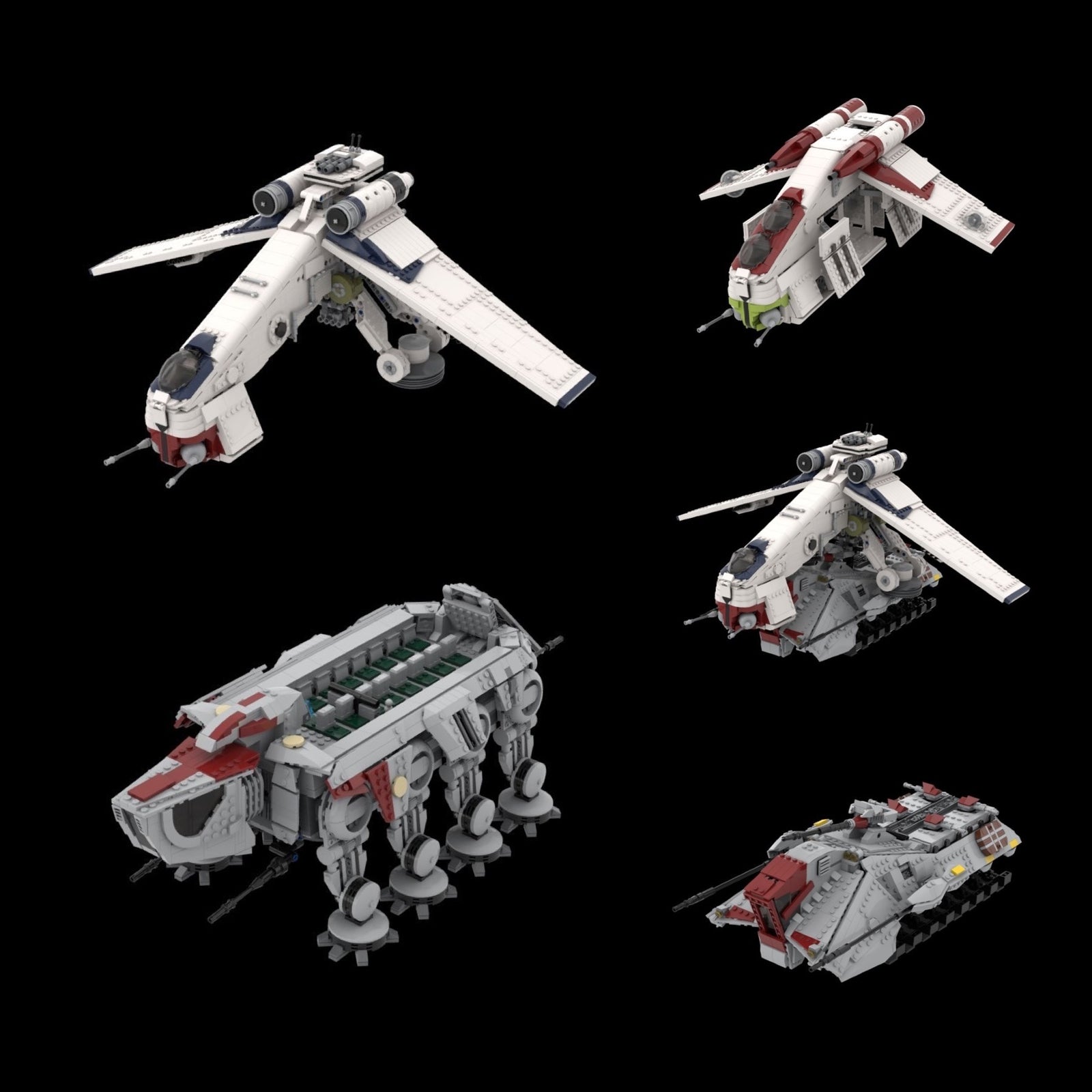 CLASSIC REPUBLIC DROPSHIP & CLASSIC AT-OT V2 COMBO SET