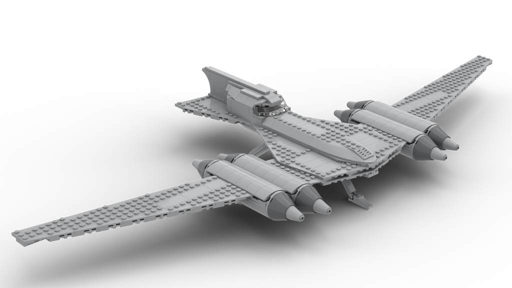 NABOO SHIP - EPISODE 2 - J-type diplomatic Barge – REPUBLICBRICKS